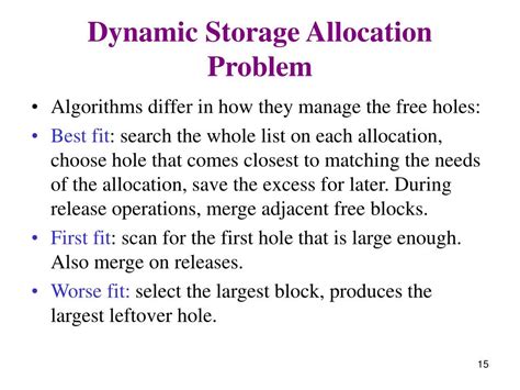 Ppt Storage Allocation Powerpoint Presentation Free Download Id