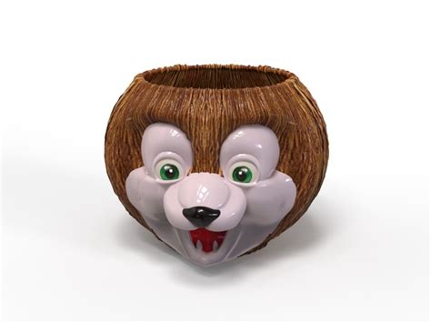 Stl File Wolf Candy Jar 🐺・model To Download And 3d Print・cults