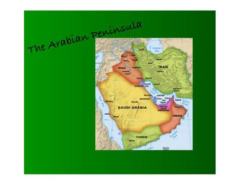 Geo And History The Arabian Peninsula Pdf