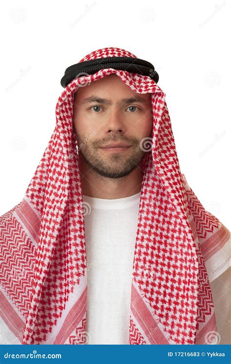 Man In Arabic Headdress Stock Image Image Of Clothing 17216683