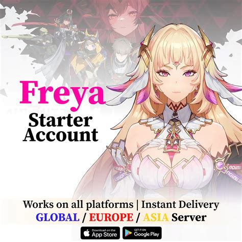 Freya Starter Accounts Etheria Restart