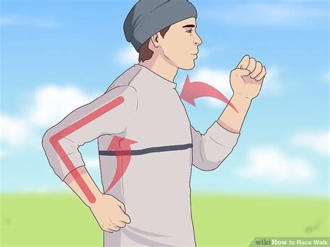 How To Race Walk 13 Steps With Pictures Wikihow Fitness