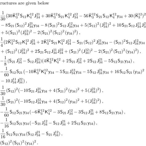 Dictionary Between The Tensor Structure T Ii K And The Representation Download Scientific