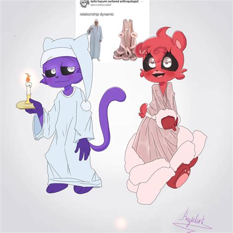 Relationship Dynamic Catnap X Bobby Bearhug By Angielart On Deviantart