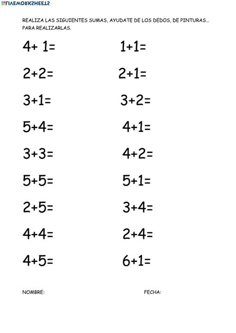 MatemÁticas 1 Free Interactive Worksheets 105674