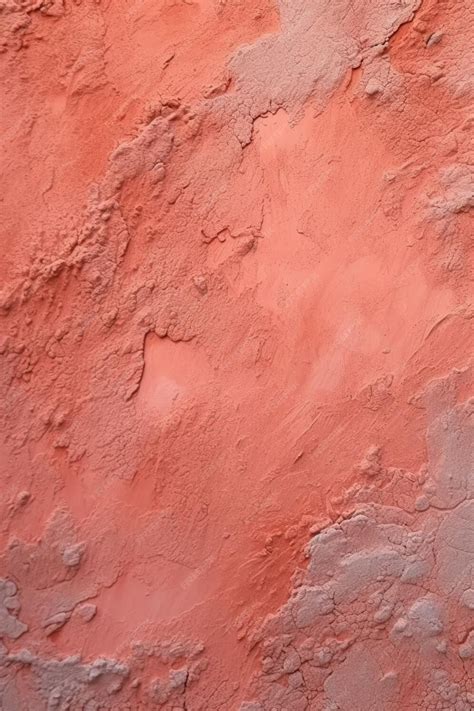 Premium Ai Image Simple Coral Concrete Texture Background