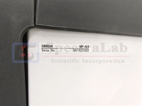 Agilent 4210 Mp Aes Spectrometer