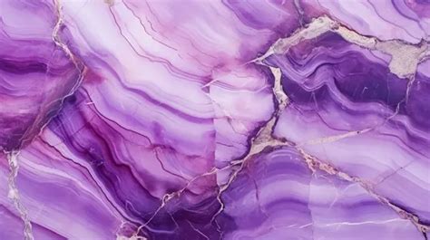 Vibrant Purple Abstract Marble Texture With Stone Cut Pattern