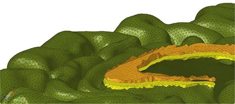 Example Of A Set Of Parallel Planes Closing The Open Areas Of The Stl