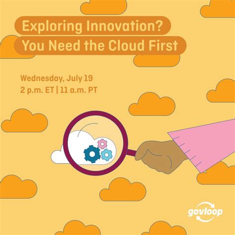 Govloop On Linkedin Cloud Innovation Government
