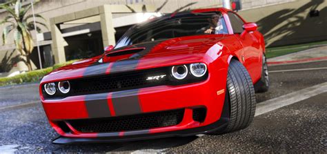 Dodge Challenger [add On Tuning Shaker Hellcat Redeye Demon Liberty Walk ] Gta5