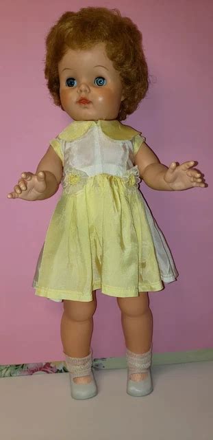 Kelly Vintage Dee An Cee Doll Blonde Vinyl And Plastic 22 1960 1500 Picclick Ca