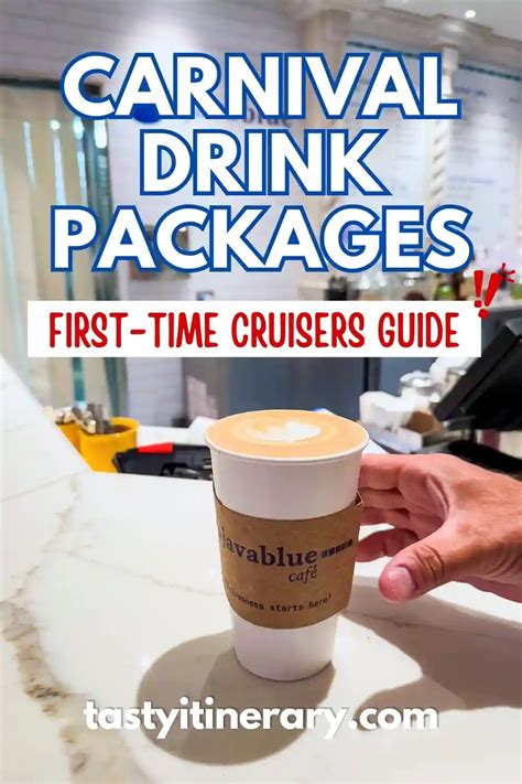 A Practical Guide To Carnival Drink Packages Cheers And Bottomless