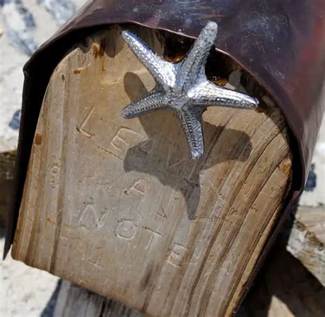 Beach Mailboxes That Spread Beach Bliss Beach Bliss Living