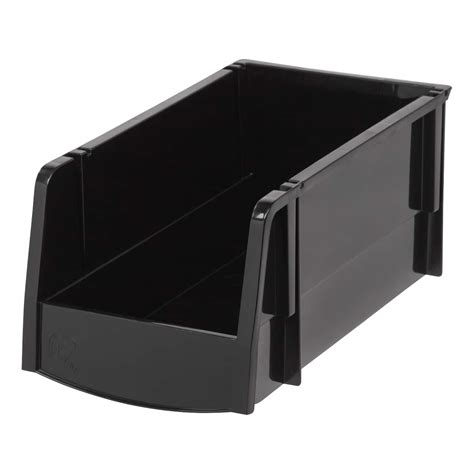 Iris® Medium Black Storage Bin 8ct Michaels