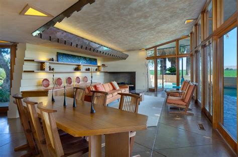 A Historic Frank Lloyd Wright Usonian Home In California Just Hit The