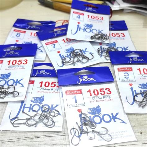 Jual Mata Kail Jhook Chinu 1053 1054 And Iseama Bn1009 Carbon Hook Shopee Indonesia
