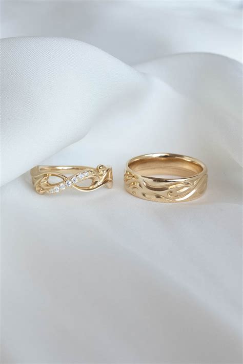 Couple Wedding Ring Set