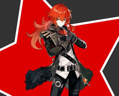 Diluc Genshin Impact New Wallpaper Hd Games 4k Wallpapers Images And Background Wallpapers Den