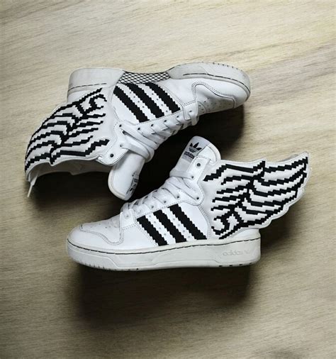 Adidas × Jeremy Scott Adidas X Jeremy Scott Pixel Wings Grailed