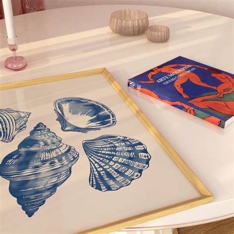 Sea Shells Print By Moonshine Prints