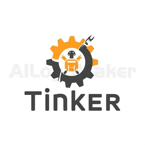 Logo Design For Tinker Sleek Multitool And Bot Concept For Technology Industry Ai Logo Maker