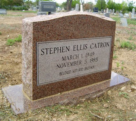 Stephen Ellis Catron 1949 1985 Find A Grave Memorial