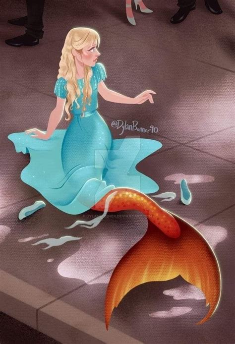 Mermaid Transformation Art