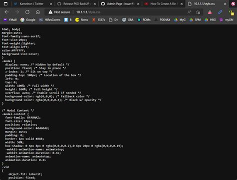 Admin Page Issue Stooged ESP Server U GitHub