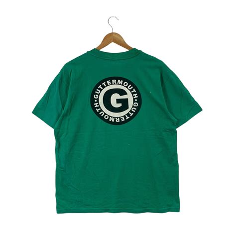Vintage 90s Guttermouth Punk Rock Band Hanes Usa Short Sleeve Tshirt Etsy