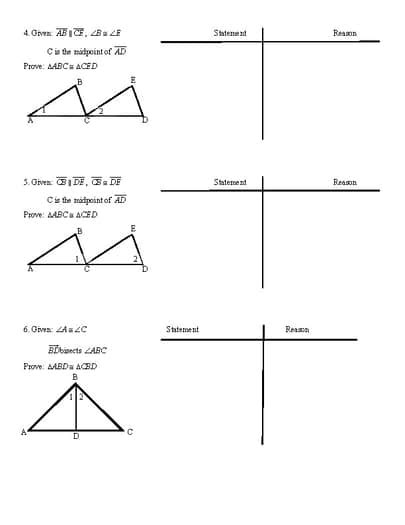 Geometry Triangle Proofs With Parallel Lines By Catherine Dunkel