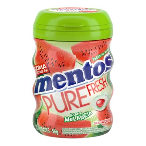Pvm Mentos Garrafa 56g Pure Fresh Melancia 6dpx6gf