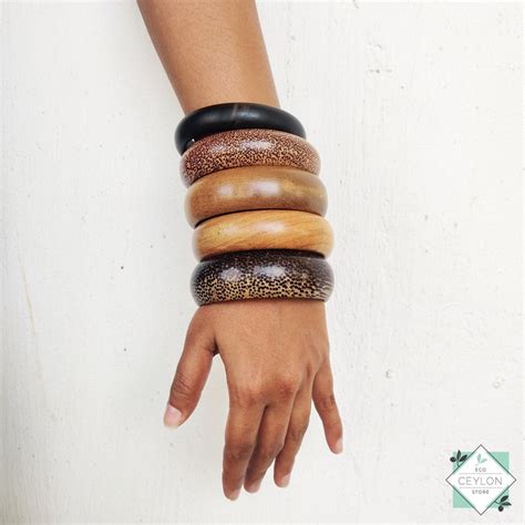 Wooden Bangles Etsy