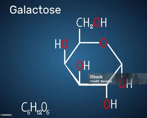 Chemical Structure Of Galactose