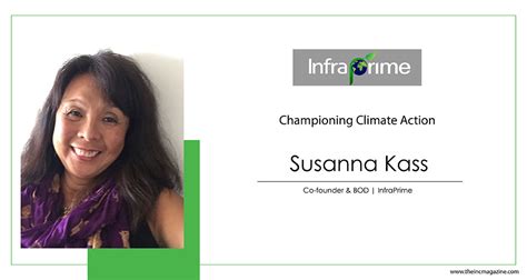 Susanna Kass Championing Climate Action