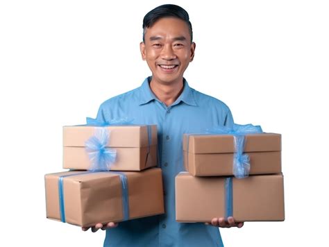 Premium Psd Delivery Boy Isolated Premium Psd Delivery Boy Isolated