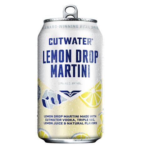 Cutwater Lemon Drop Martini 4pk 12oz Cans Delivered In As Fast As 15