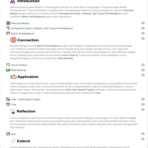 Pdf Icare Approach For Designing Online Learning Module Based On Lms