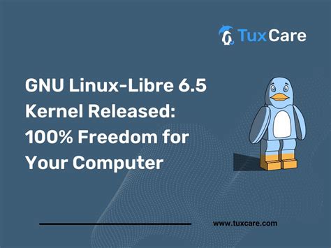 Tuxcare On Linkedin Gnu Linux Libre 65 Kernel Released 100 Freedom