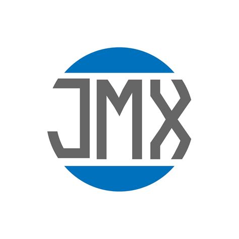 Jmx Letter Logo Design On White Background Jmx Creative Initials