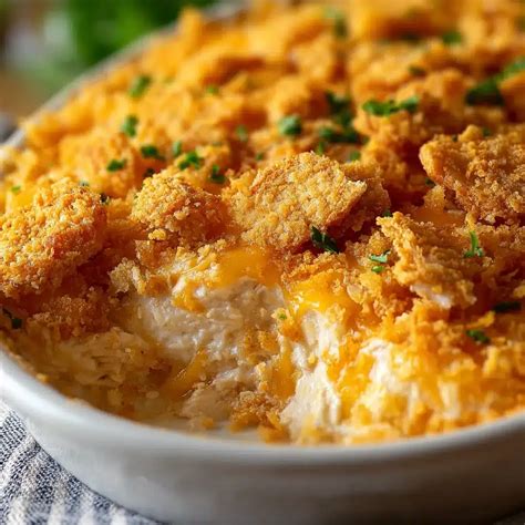 Cheesy Hamburger Potato Casserole
