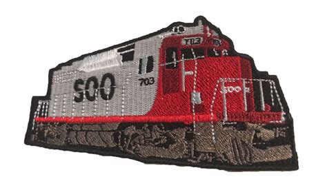 Soo Locomotive Railroad Patch 14 3050 Locomotive Logos