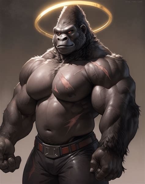 Rule 34 Ai Generated Anthro Biceps Bottomwear Clothing Detailed Fur