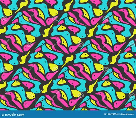 Abstract Bright Cute Colorful Pattern Stock Vector Illustration Of