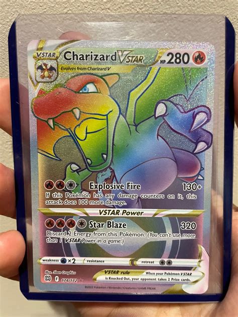 Charizard Vstar 174 172 Hyper Rare Hobbies And Toys Toys And Games On Carousell