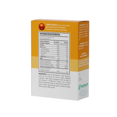 Vitamina C Cápsulas Solanum