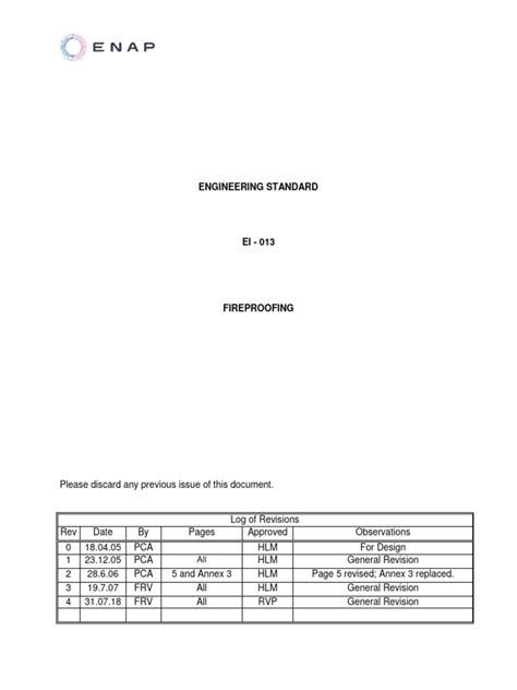 Ei 013 Rev4 Fireproofing Pdf Paint Materials
