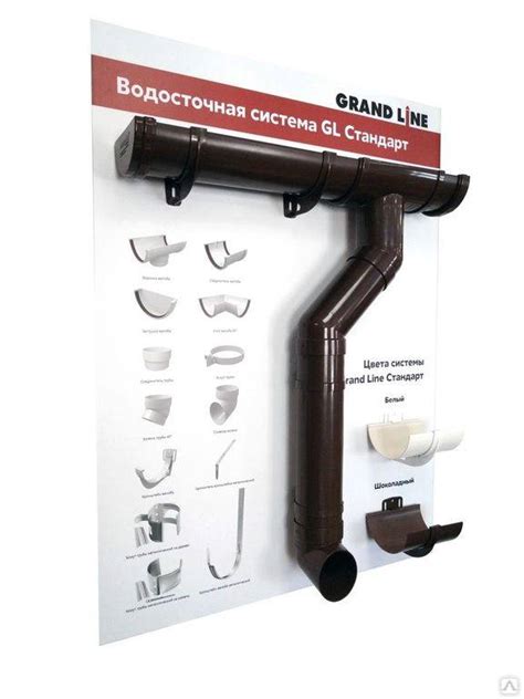 Водосточная система Гранд Лайн: преимущества, виды, особенности ...