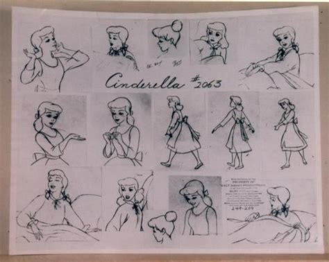Cinderella Model Sheet Cinderella Production Model Sheet Lot 2182 My Xxx Hot Girl