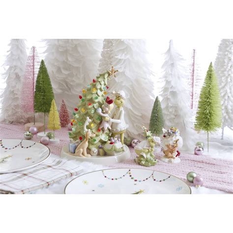 Lenox Merry Grinchmas Trimming The Tree Lit Figurine And Reviews Wayfair